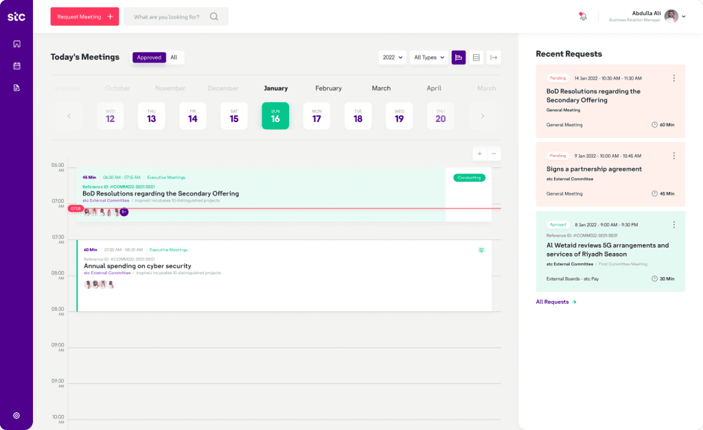Meeting Management System – HUMEX